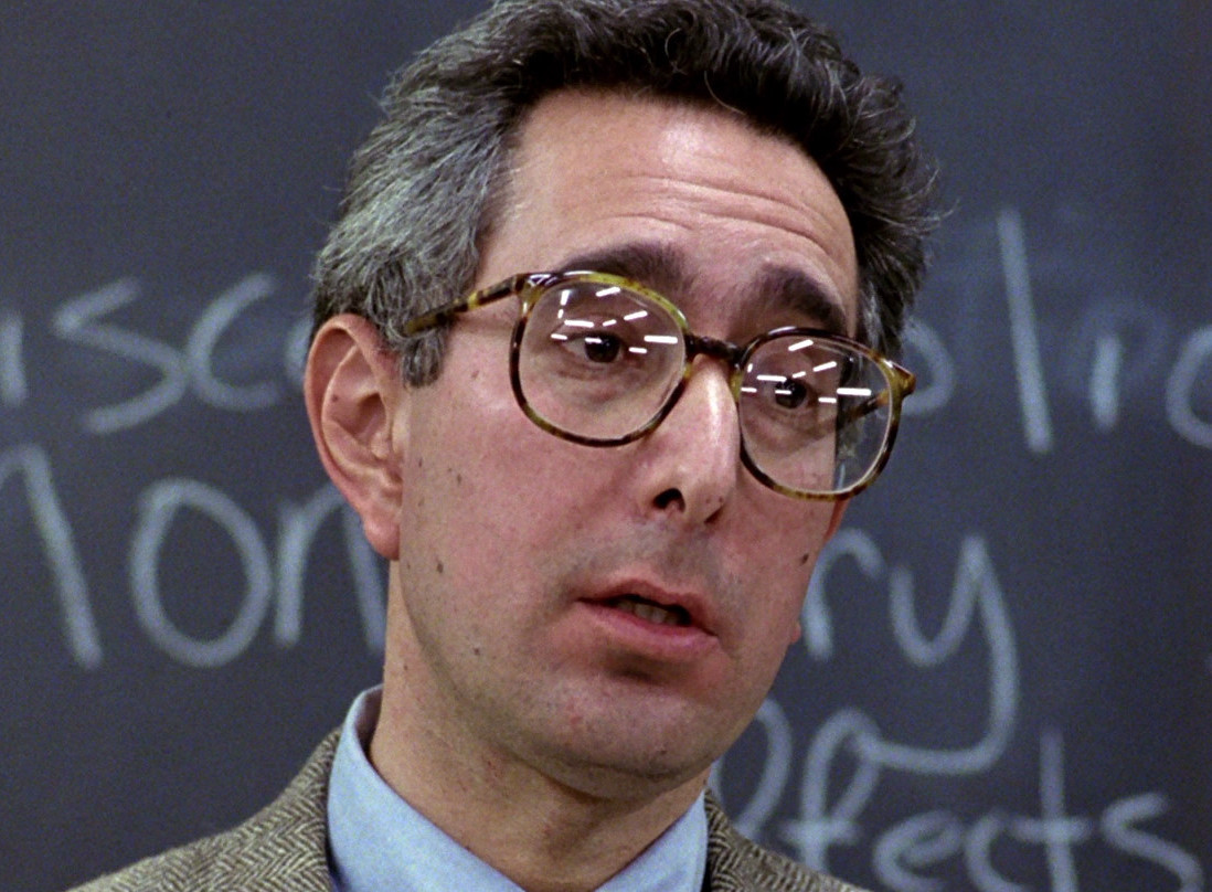 Bespectacled Birthdays: Ben Stein (from Ferris Bueller's Day Off), c.1986