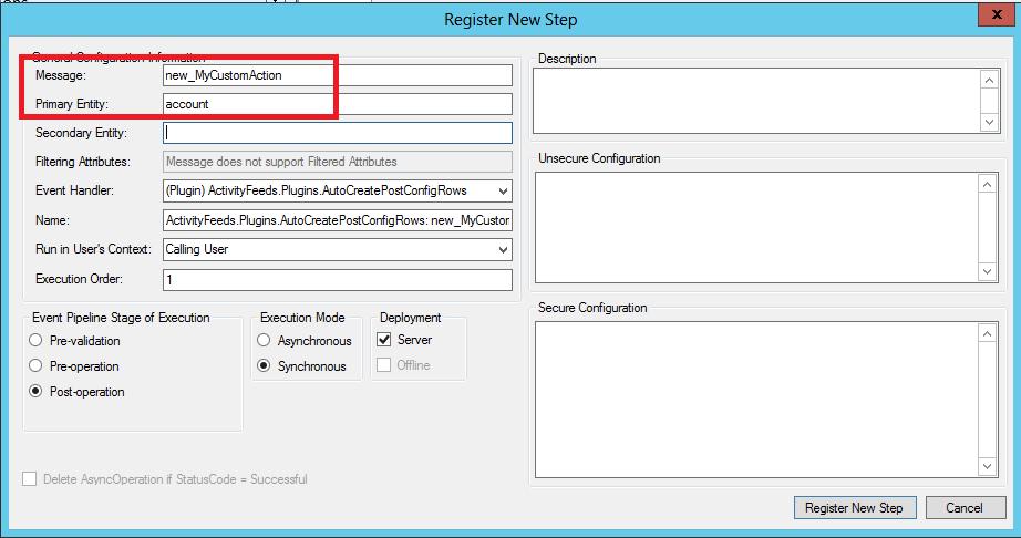 Microsoft Dynamics CRM: Do you know 'Custom Actions' are exposed as Plugin messages