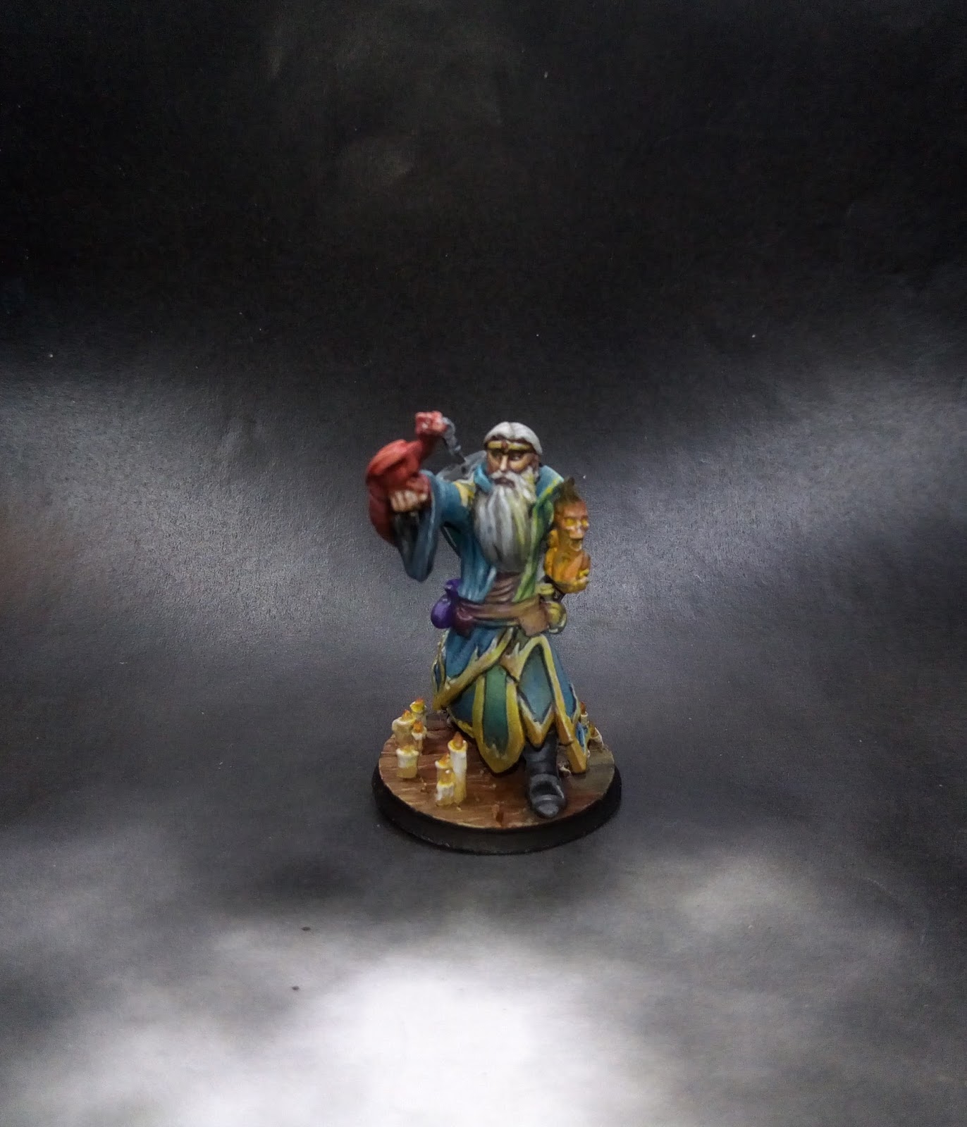 HEROFORGE : Custom print miniature : THE PAINT ~ Chestnut Ink