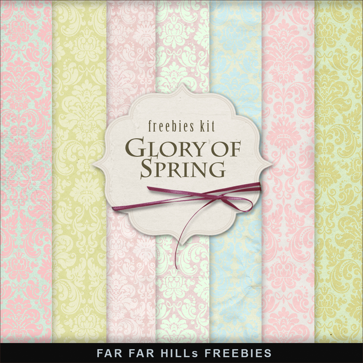 New Freebies Background Kit - Glory of Spring:Far Far Hill - Free ...