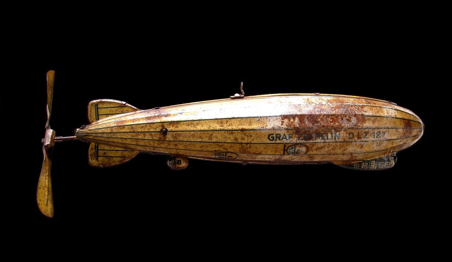 PATINA ANTIK: GRAF ZEPPELIN DLZ 127 TIN TOY