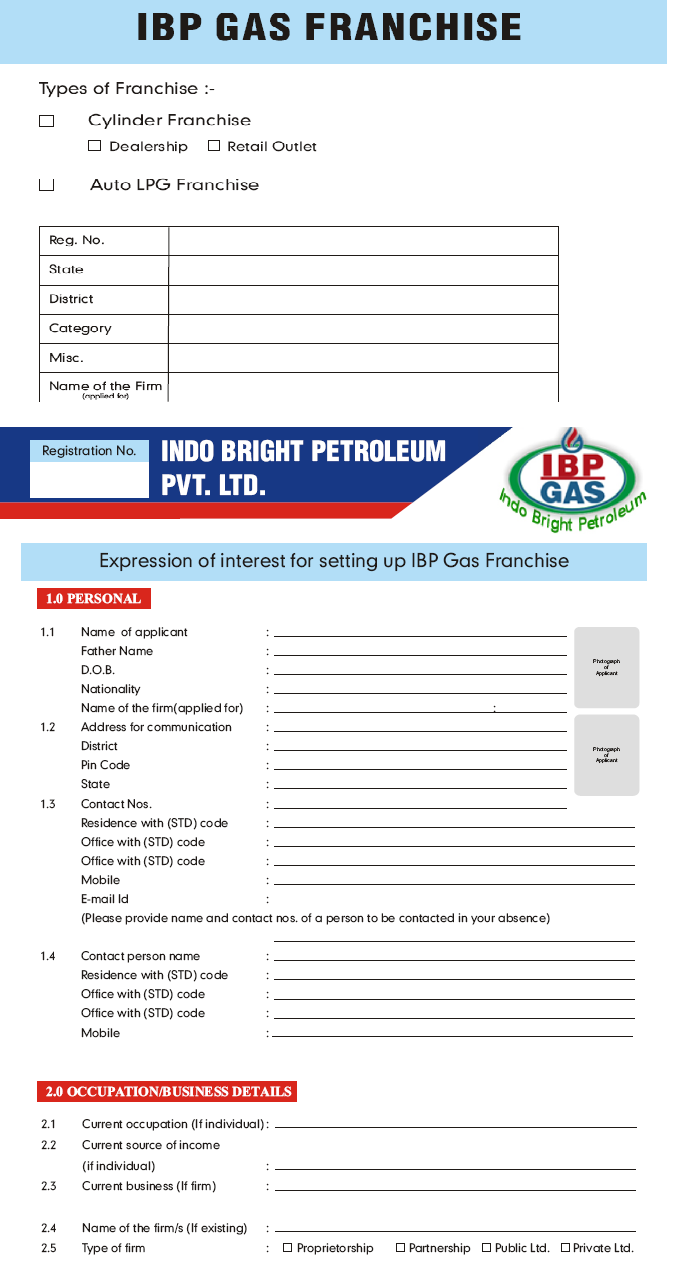 ibpgas.in - आईबीपी गैस एजेंसी के लिए ऑनलाइन आवेदन कैसे करें - Apply ...