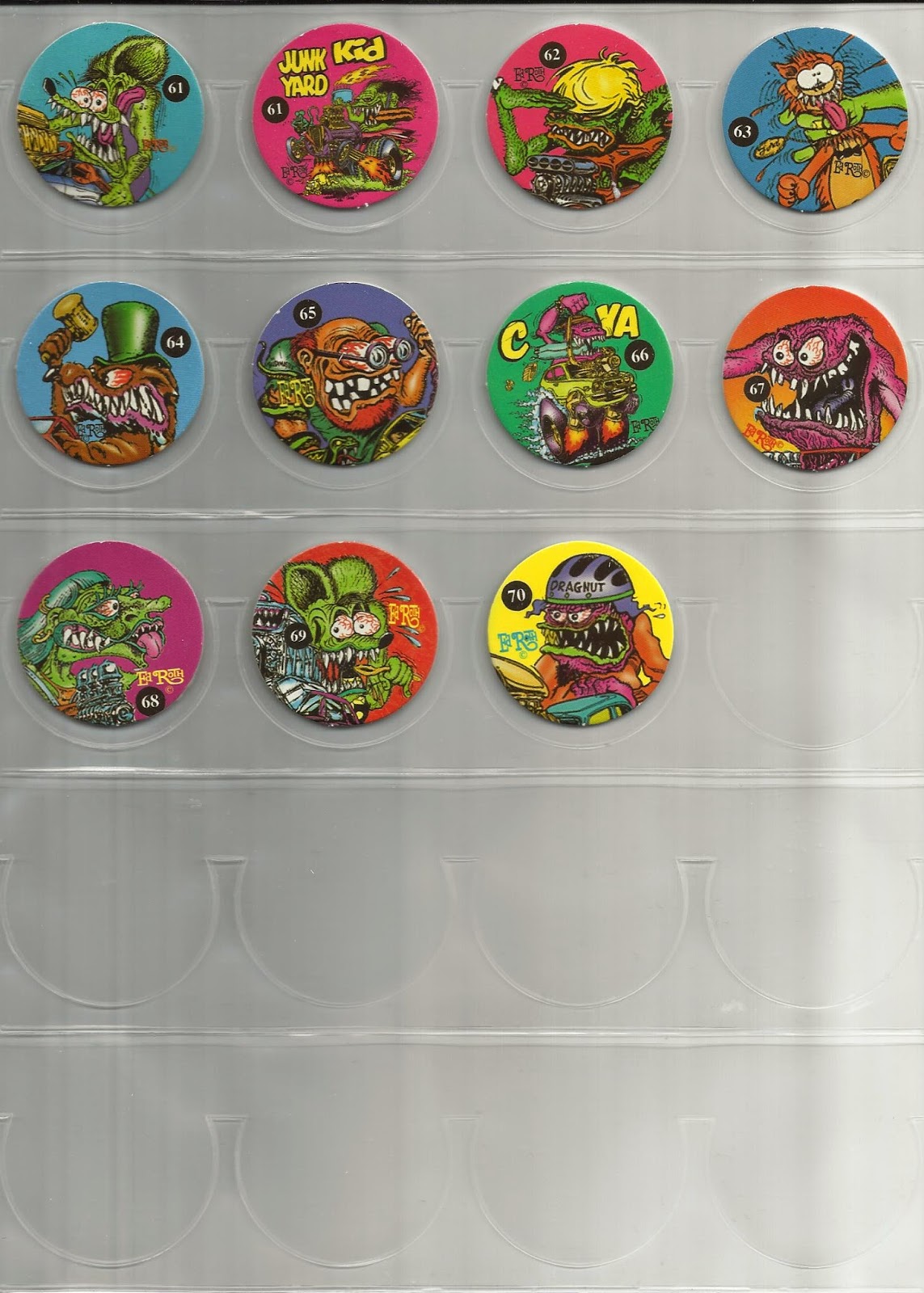 Tazos e Cards: Pogs Rats: Series 2