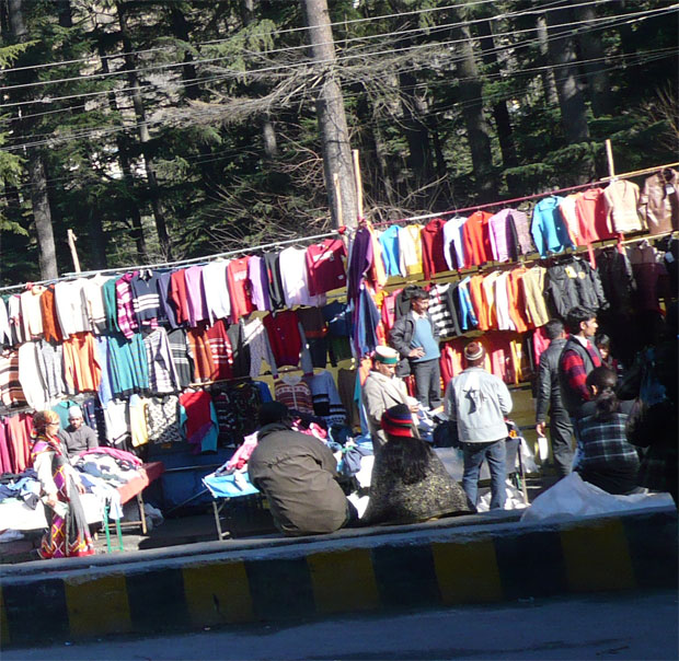 Trip to Shimla Manali: Market in Manali