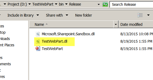Dotnet with Naveen: How to create Visual Webpart in SharePoint solution