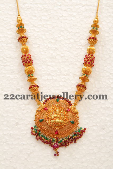 Rubies Intricate Contemporary Set in Gold - Jewellery Designs