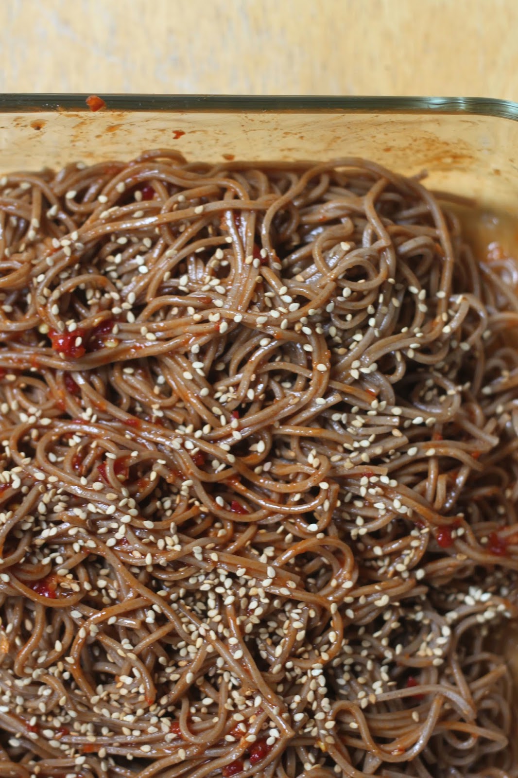 Jenessa's Dinners: Spicy Soba Noodles