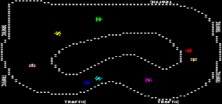 Videojuegos Antiguos: Sprint 8 (Atari) - 1977