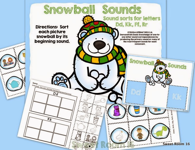 Sweet Room 16: January Fun and a Freebie for YOU!