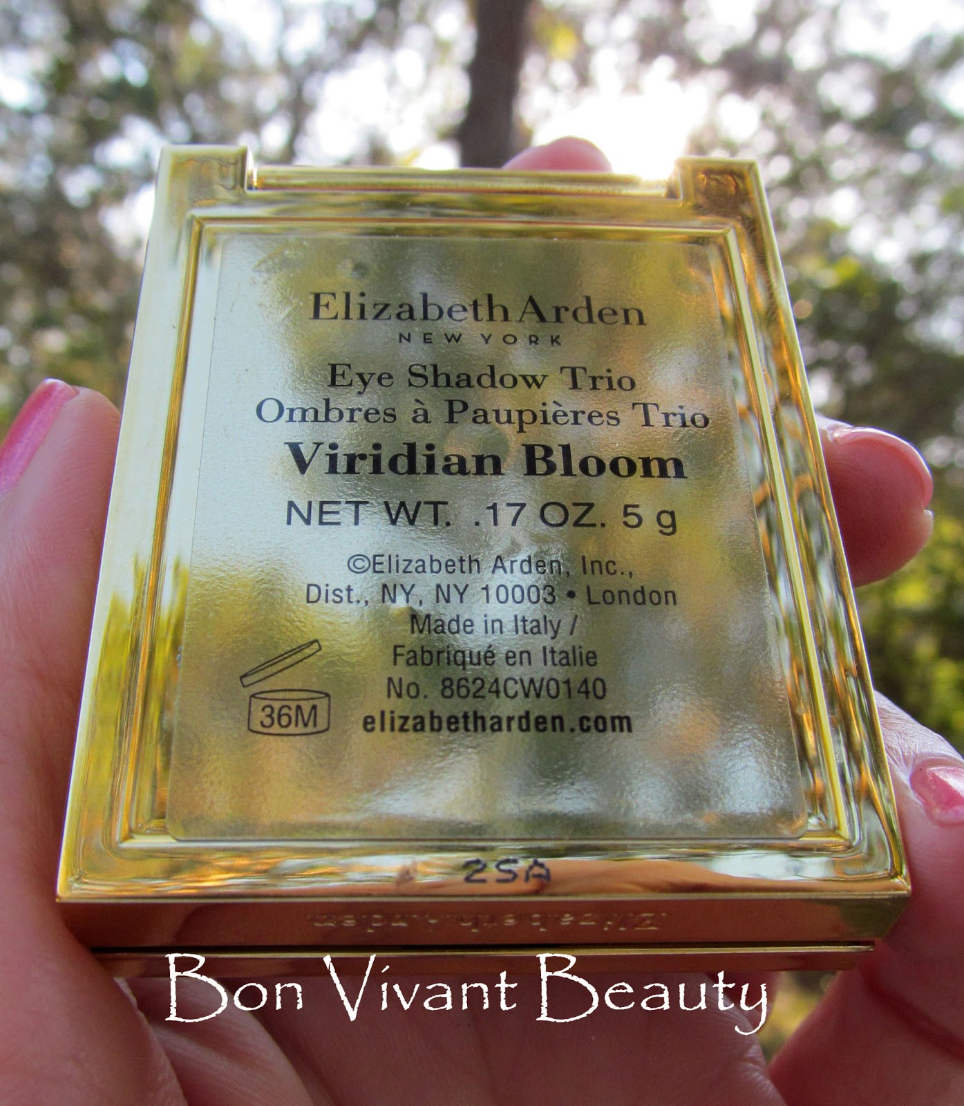 Bon Vivant Beauty: Viridian Bloom Eye Shadow Trio by Elizabeth Arden