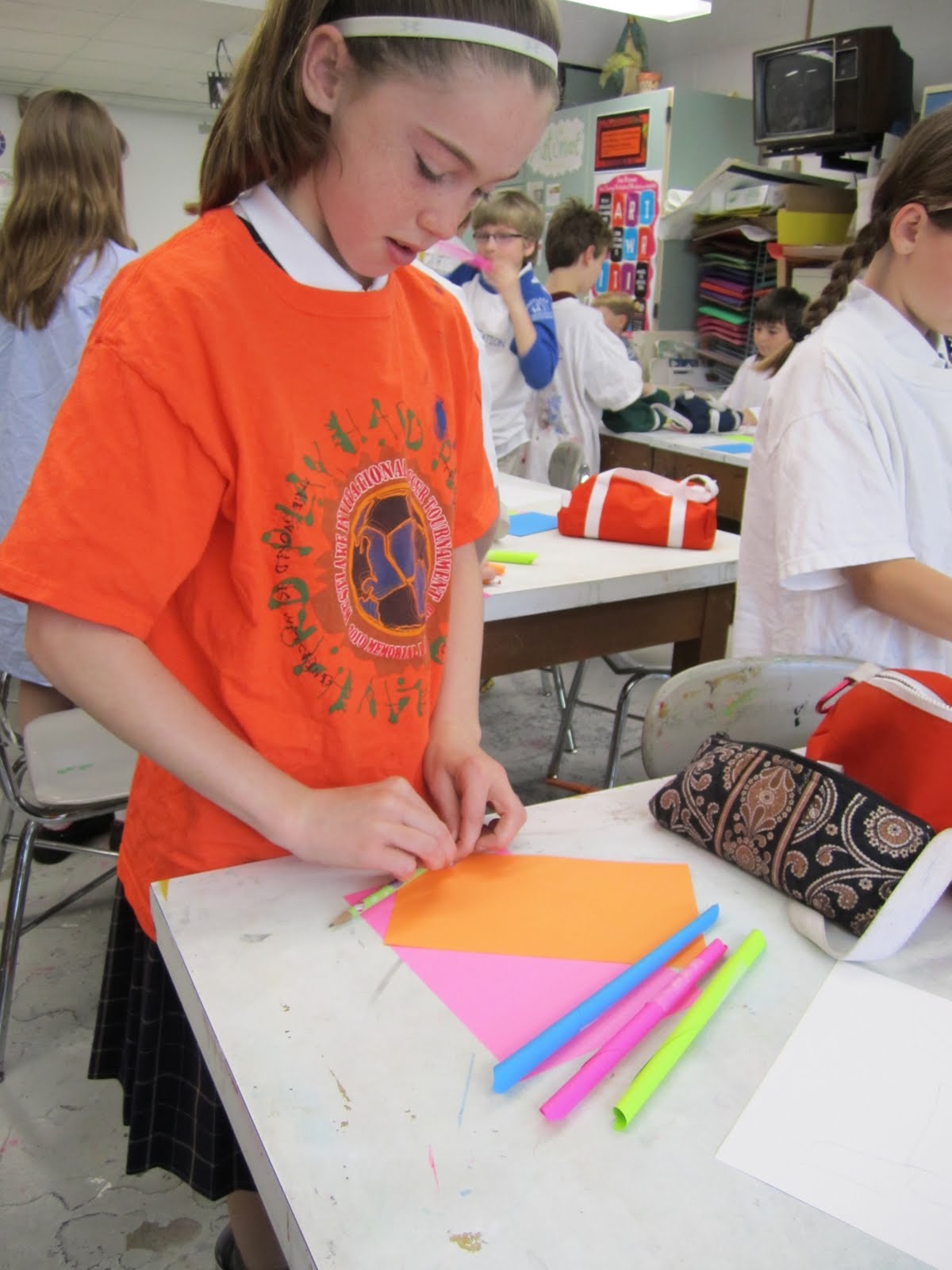 Think Create Art: Paper Sculptures-4th Grade