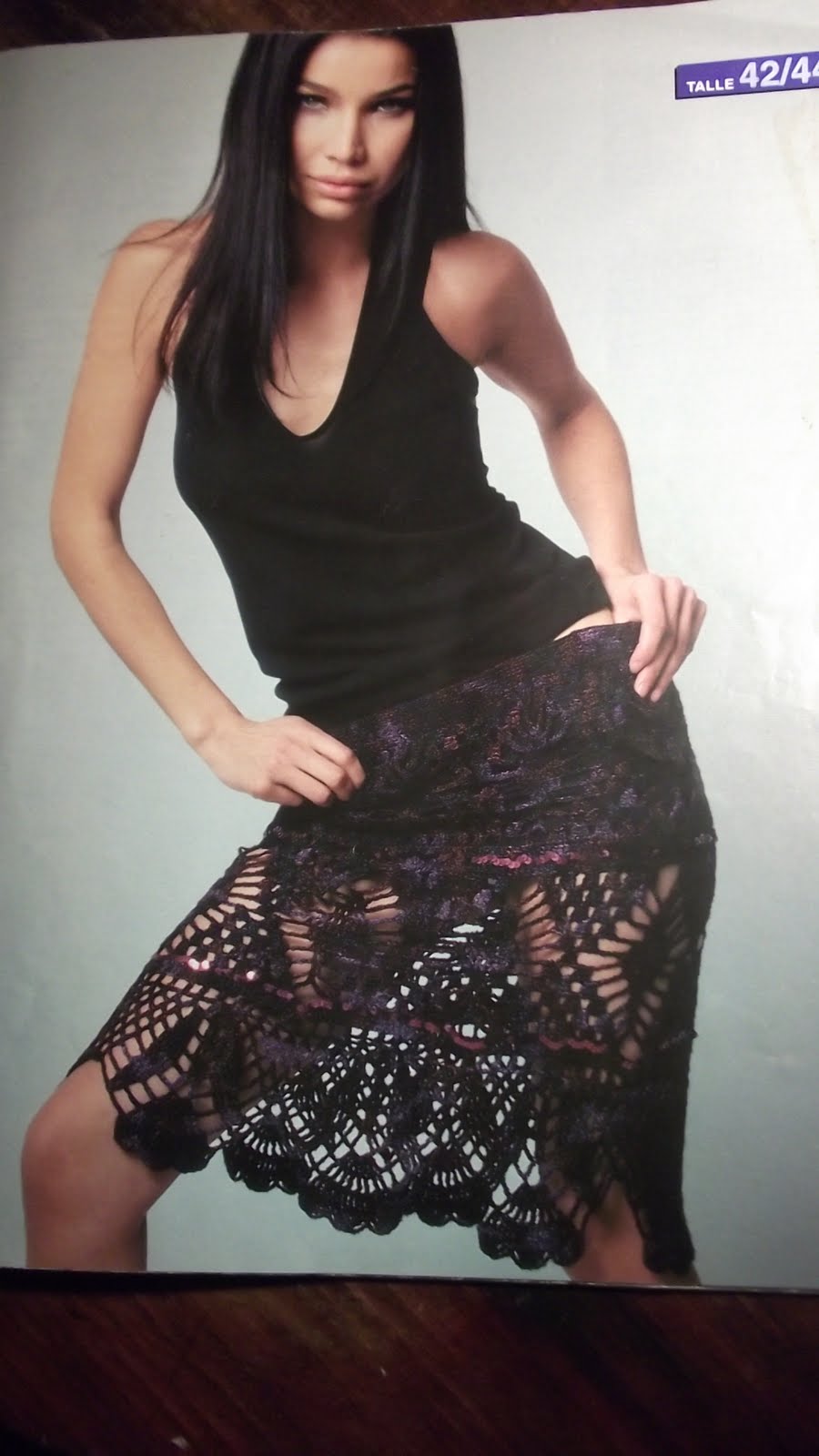 Punto lindo: Pollera en crochet con tutorial