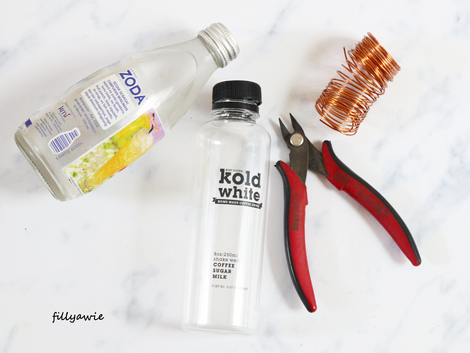 DIY : Membuat Pot Tanaman Gantung dari Botol Bekas | Fillyawie ...