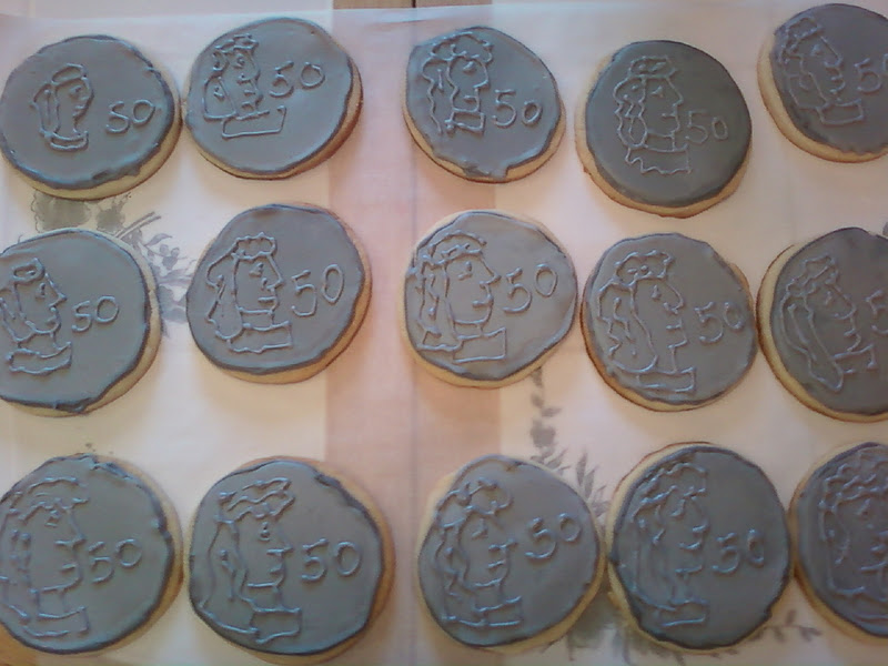 Kaaren's Kakes: I'm Here! With Coin Cookies