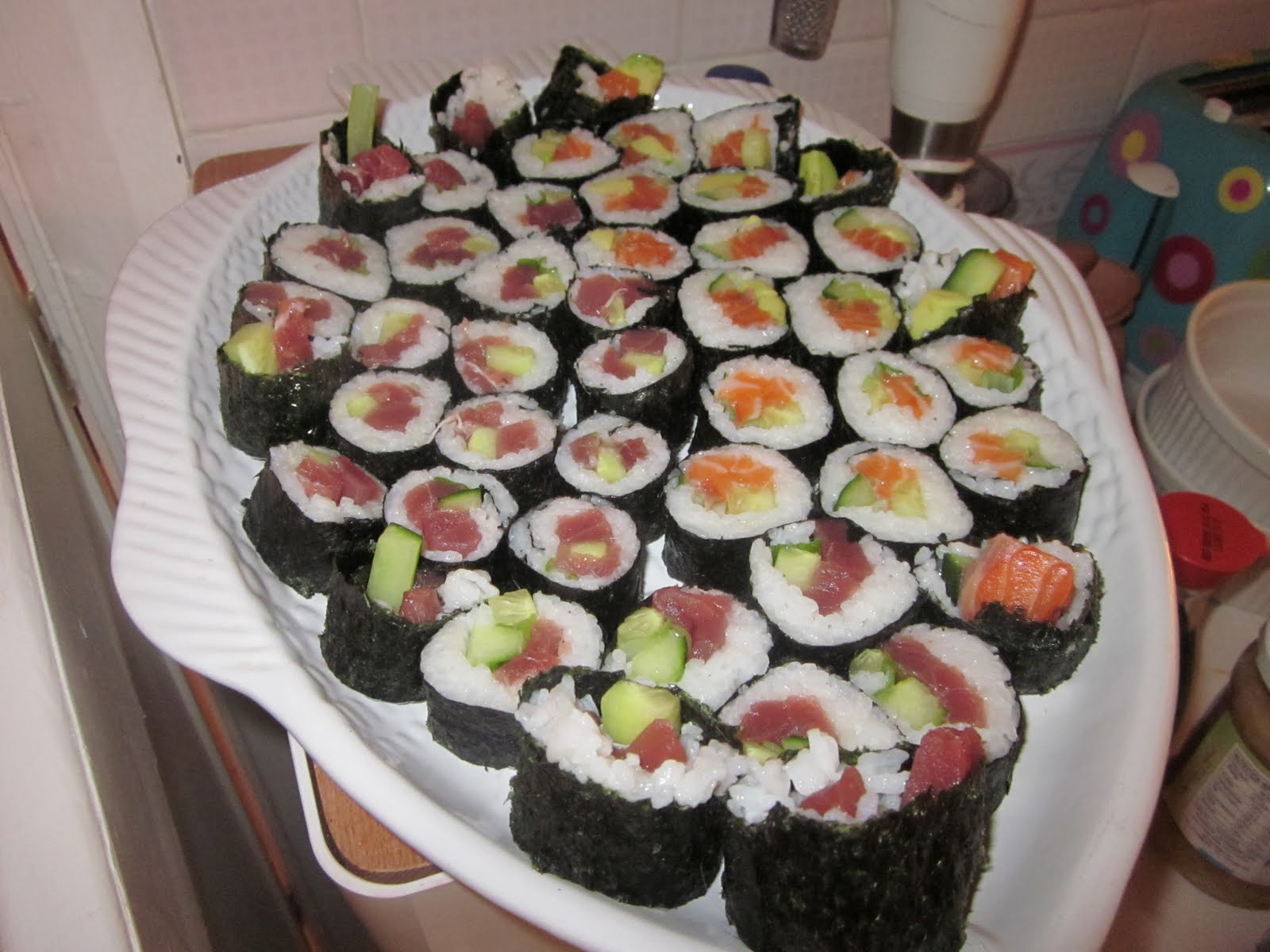 Sushi | Blue Sky and Bunting