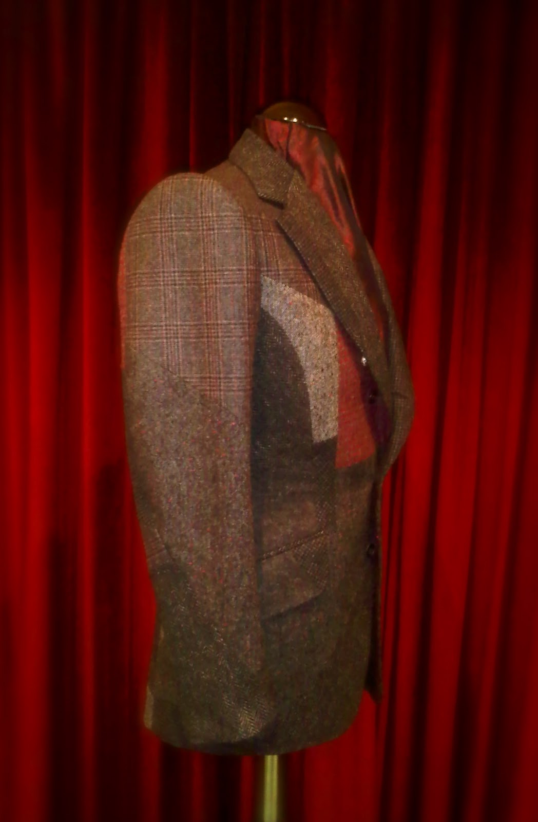 DAVIDE TAUB: Tweed Patchwork Jacket: Finished, 2011