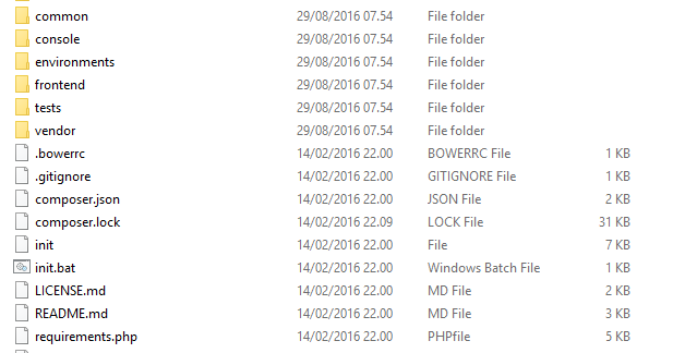 Cara Instal Yii2 Advanced Tanpa Composer Belajar Framework Yii 2 