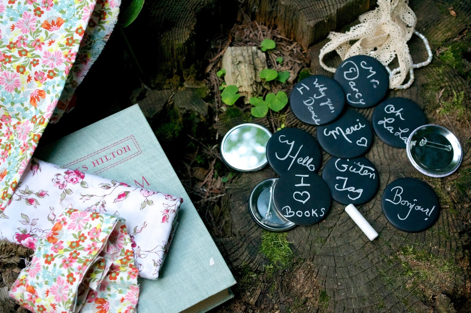 Accordion To Kellie: In the Shop | Chalkboard Buttons