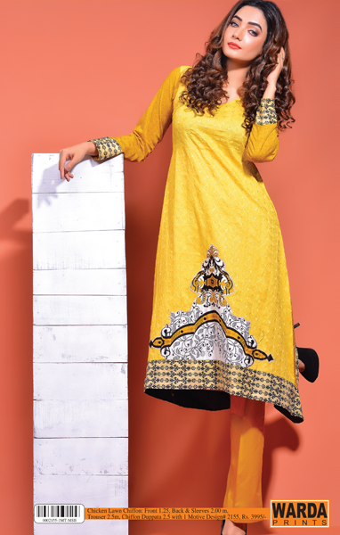 Warda Lawn Prints Spring/Summer 2014 | Warda Prints Spring Collection ...