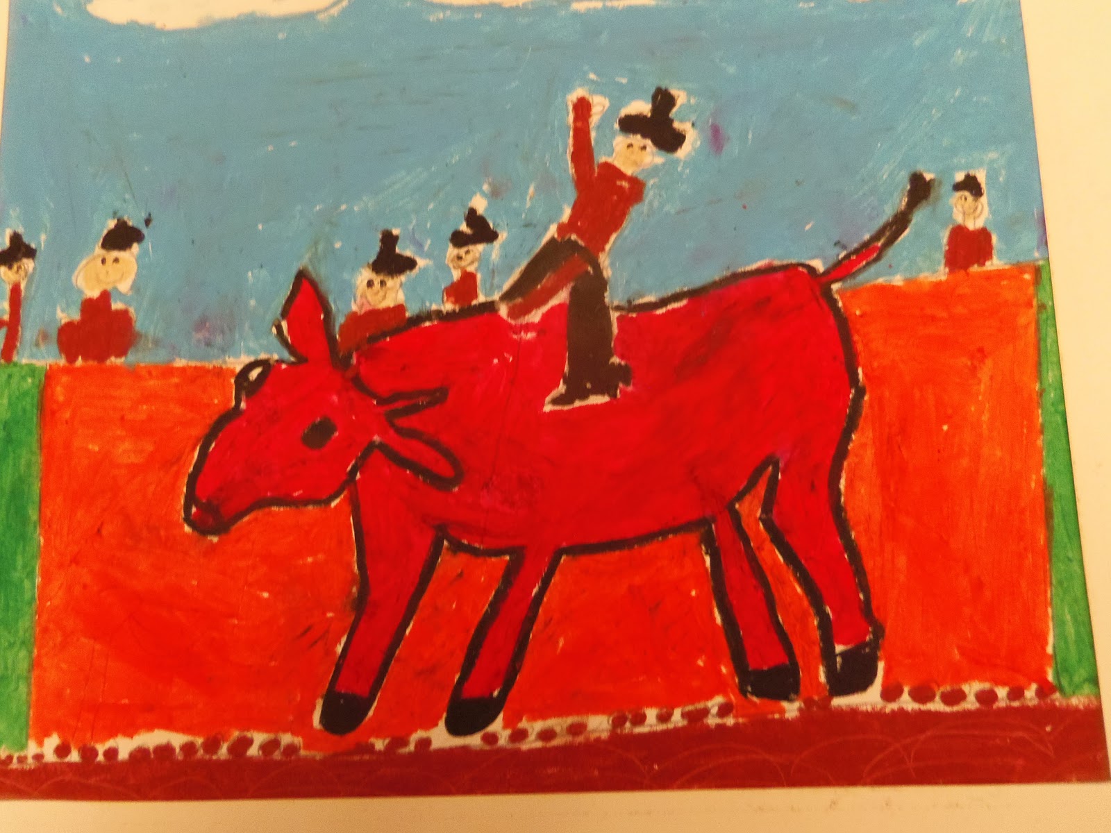 Art Kids of Benavidez Elementary: Let's Rodeo - 2013
