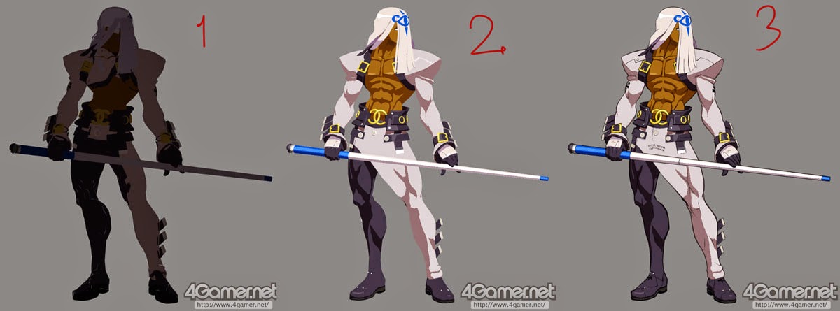 Guilty gear xrd 3d model - xtramsa