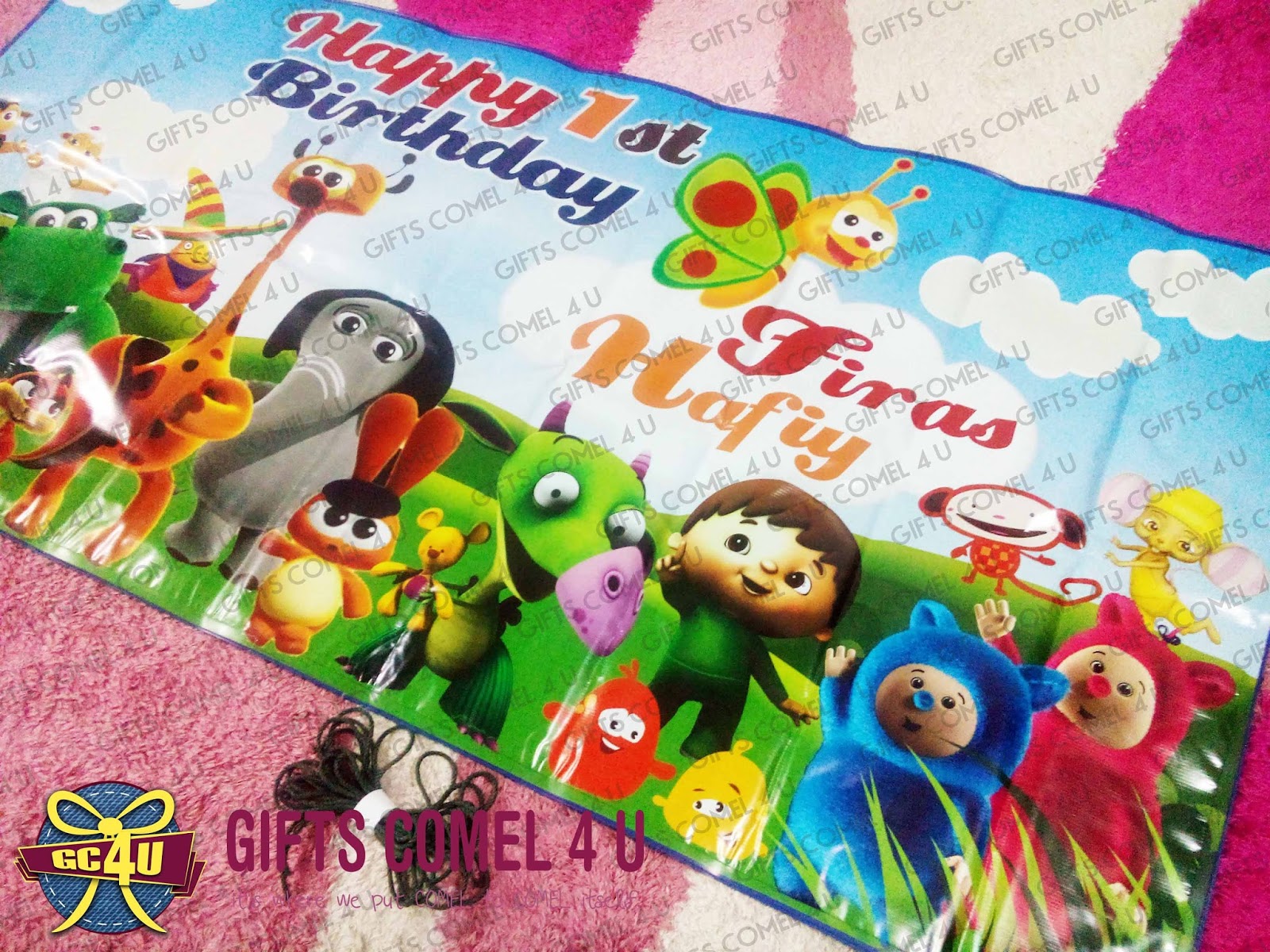 Gifts Comel 4 U: Ordered by Nurhayati Hassim : "Baby TV Theme" Birthday Set