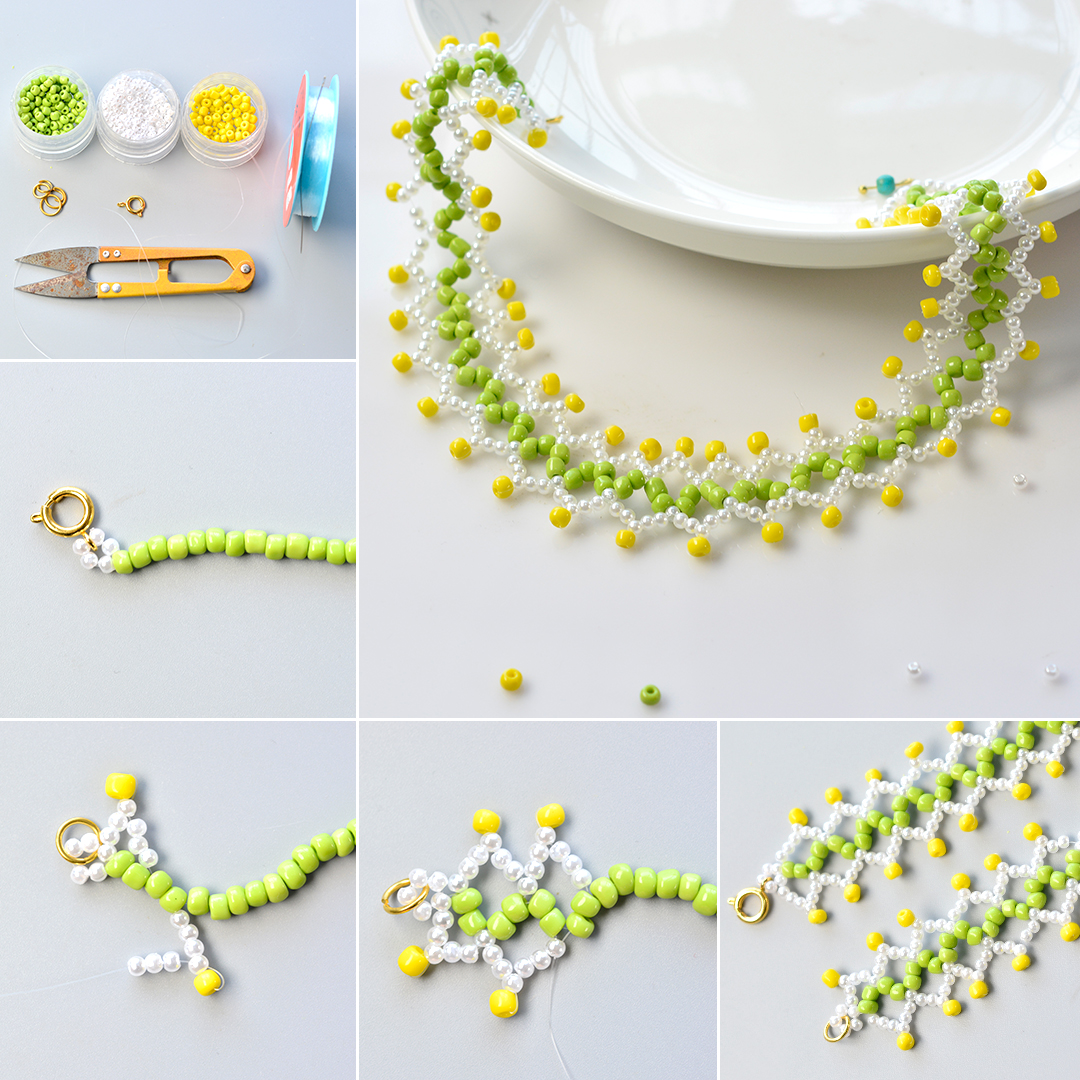 Bijoux en perles de rocailles modèles gratuits