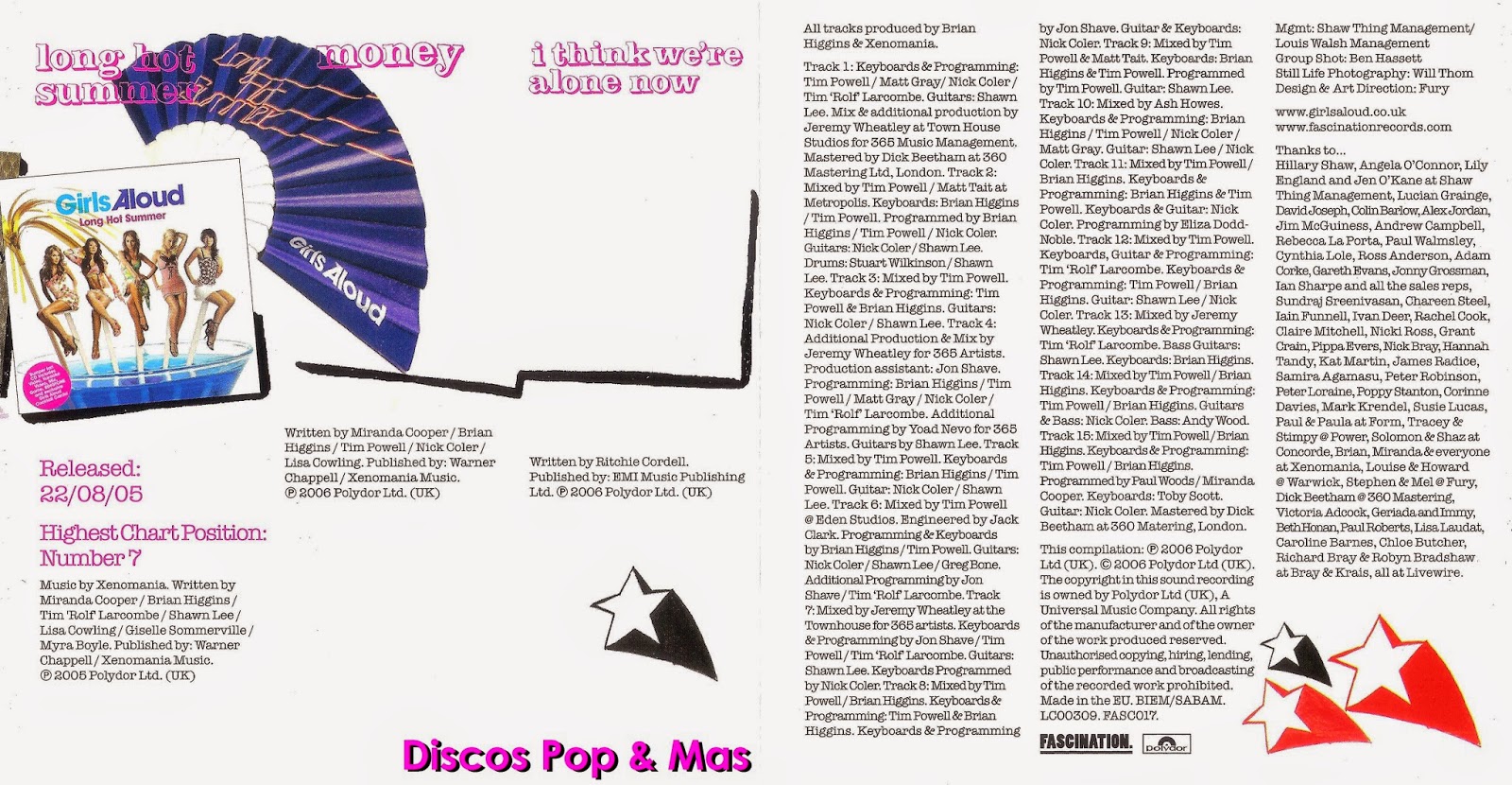 Discos Pop & Mas: Girls Aloud - The Sound of Girls Aloud: The Greatest Hits
