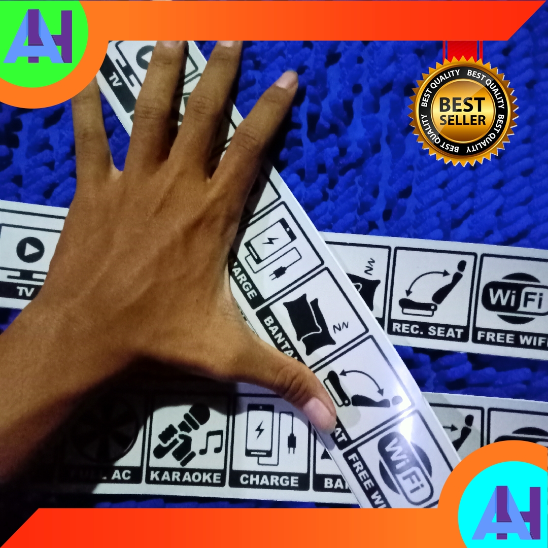 Sticker Kaca Mobil Bus atau Truk Bahan Transparan Murah terbaik - Adhes ...