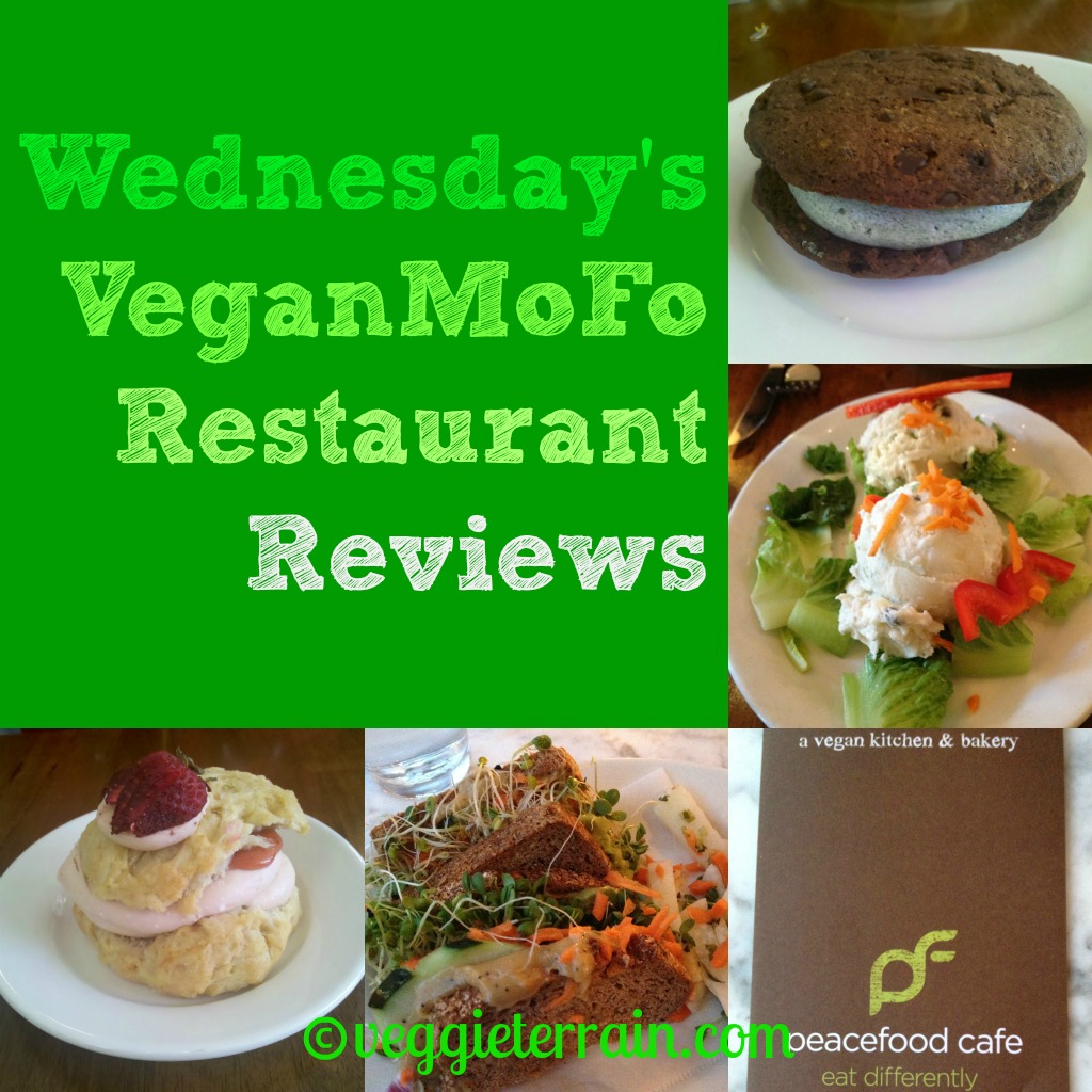 Veggie Terrain: {VeganMoFo} Restaurant Review: Peacefood Cafe