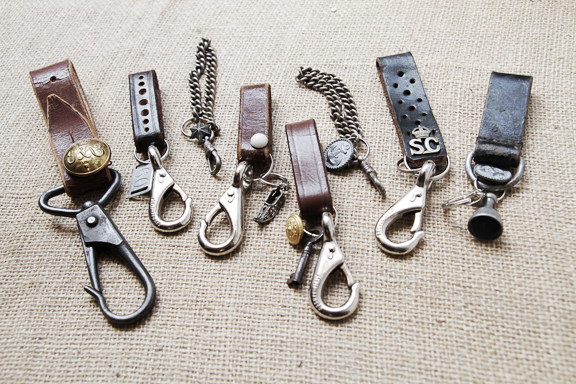 L J R B: Vintage Key Chains
