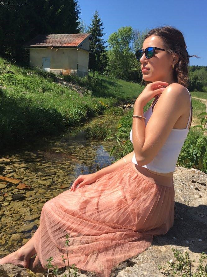 Une fille pas Parisienne: La jupe plissée