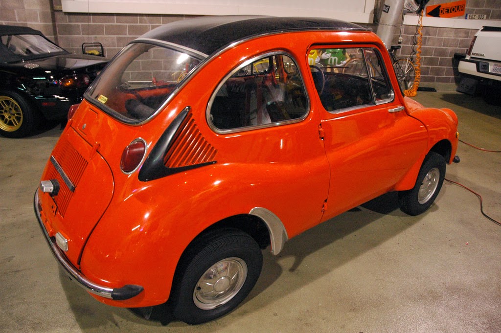 5k: Orange Crush: 1969 Subaru 360 Young S - DailyTurismo