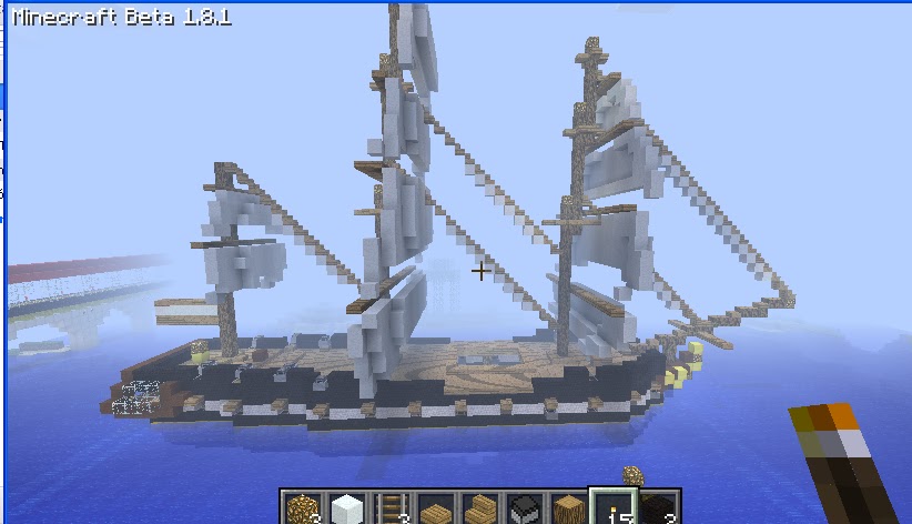 Random&Creative: Minecraft frigate