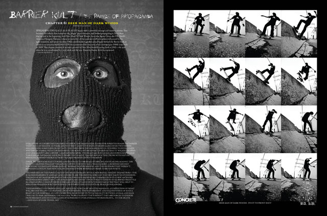 THE BARRIER KULT: CONCRETE SKATEBOARDING - ISSUE 117