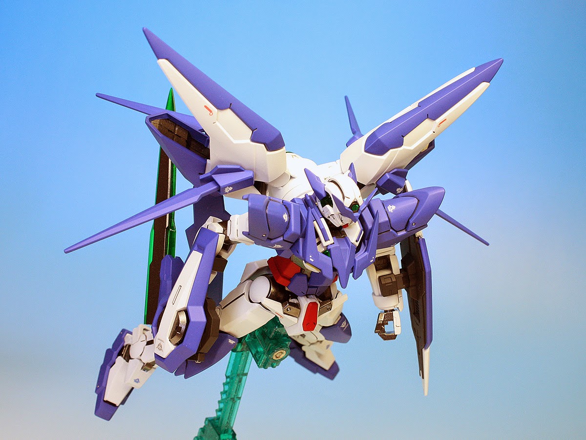 HGBF 1/144 Exia Dark Matter - Amazing Exia Full Form - Painted Build