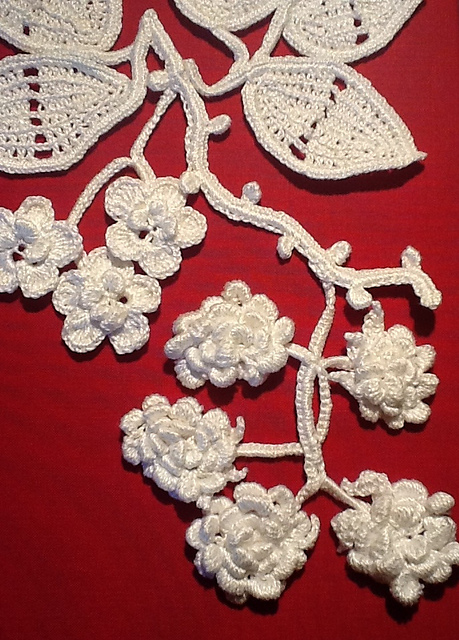 Irish Crochet Together: Ravelry August CAL--Blackberries