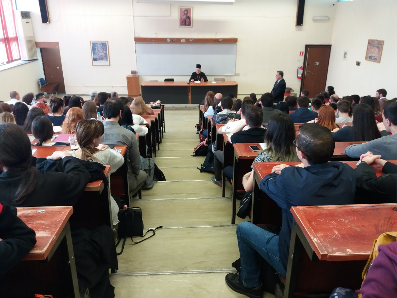 ΦΩΣ ΦΑΝΑΡΙΟΥ: ΔΙΑΛΕΞΗ ΤΟΥ ΒΕΛΓΙΟΥ ΑΘΗΝΑΓΟΡΑ ΣΤΗΝ ΘΕΟΛΟΓΙΚΗ ΣΧΟΛΗ Α.Π.Θ.