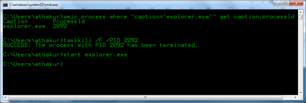Open Source For Geeks: Starting and Stopping process in Windows from ...