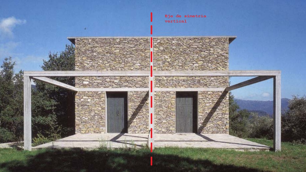 Casa de piedra: Análisis de los alzados