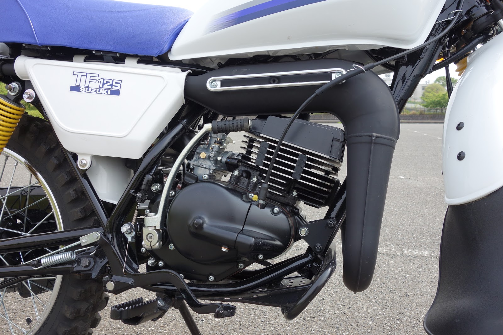 blueskyfuji: スズキ TF125はたぶん最強の廃道探検隊！ 7時間試乗