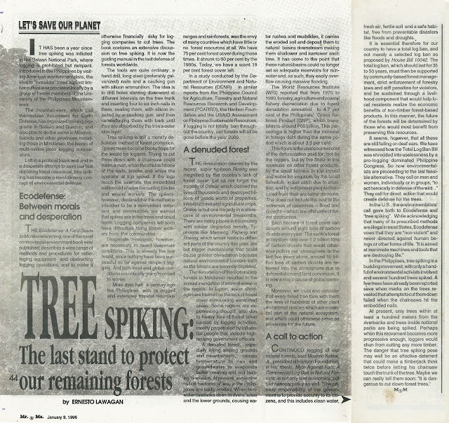 ALAM MO BA 'TO? (Do You Know This?): Let's Save Our Planet: Tree ...