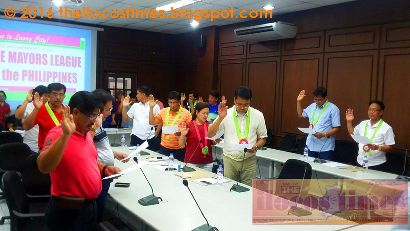 Ilocos Norte vice mayors’ league elect new officers