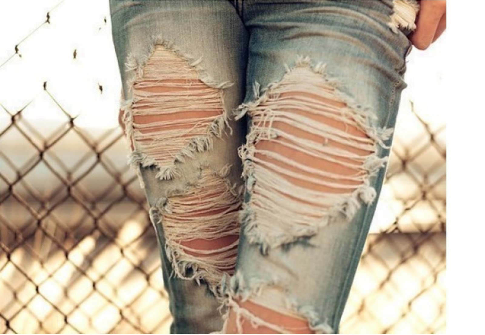 Jeans Rasgados - Destroyed Jeans | Morena Nude