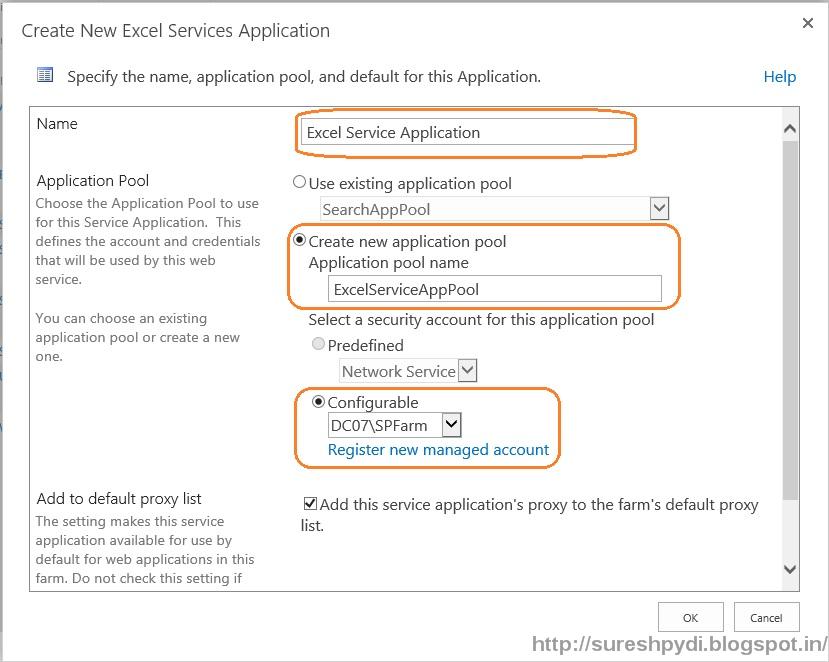 Excel Service in SharePoint 2013 - Things to share