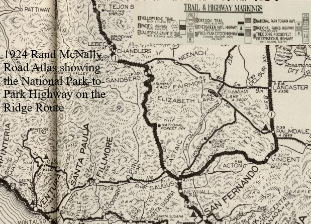 Legend of the Ridge Route; a history of crossing the mountains between ...