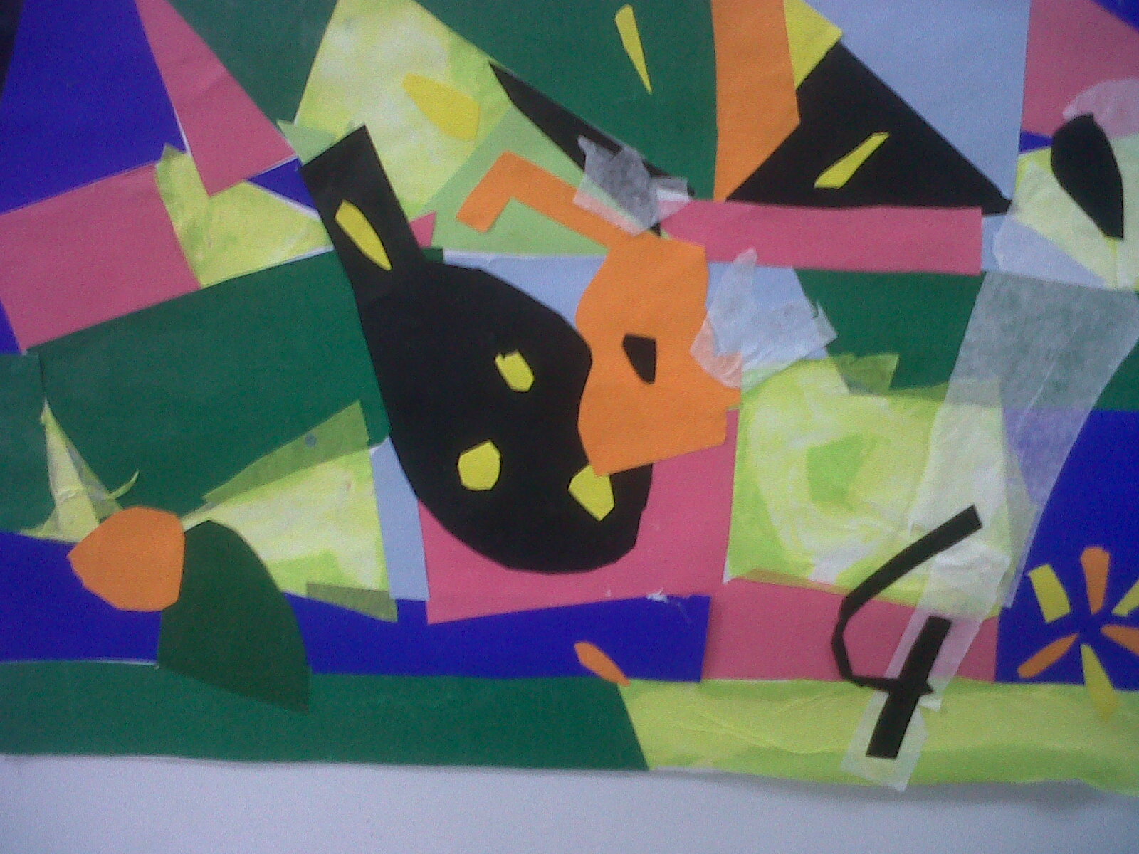 arts integration: Collage / HENRI MATISSE
