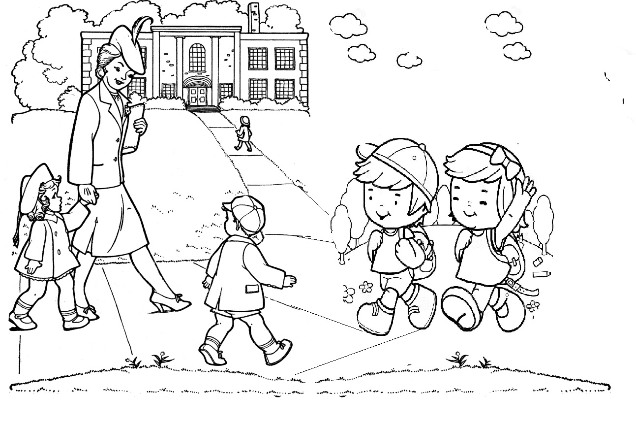 Lumea lui Scolarel...: Ziua Educației (planșe de colorat)