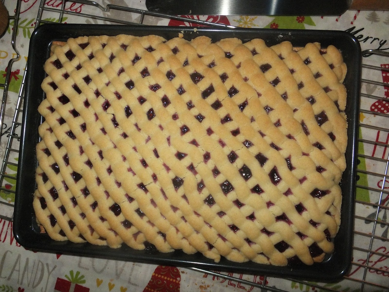 Jam Viennese Slice Recipe