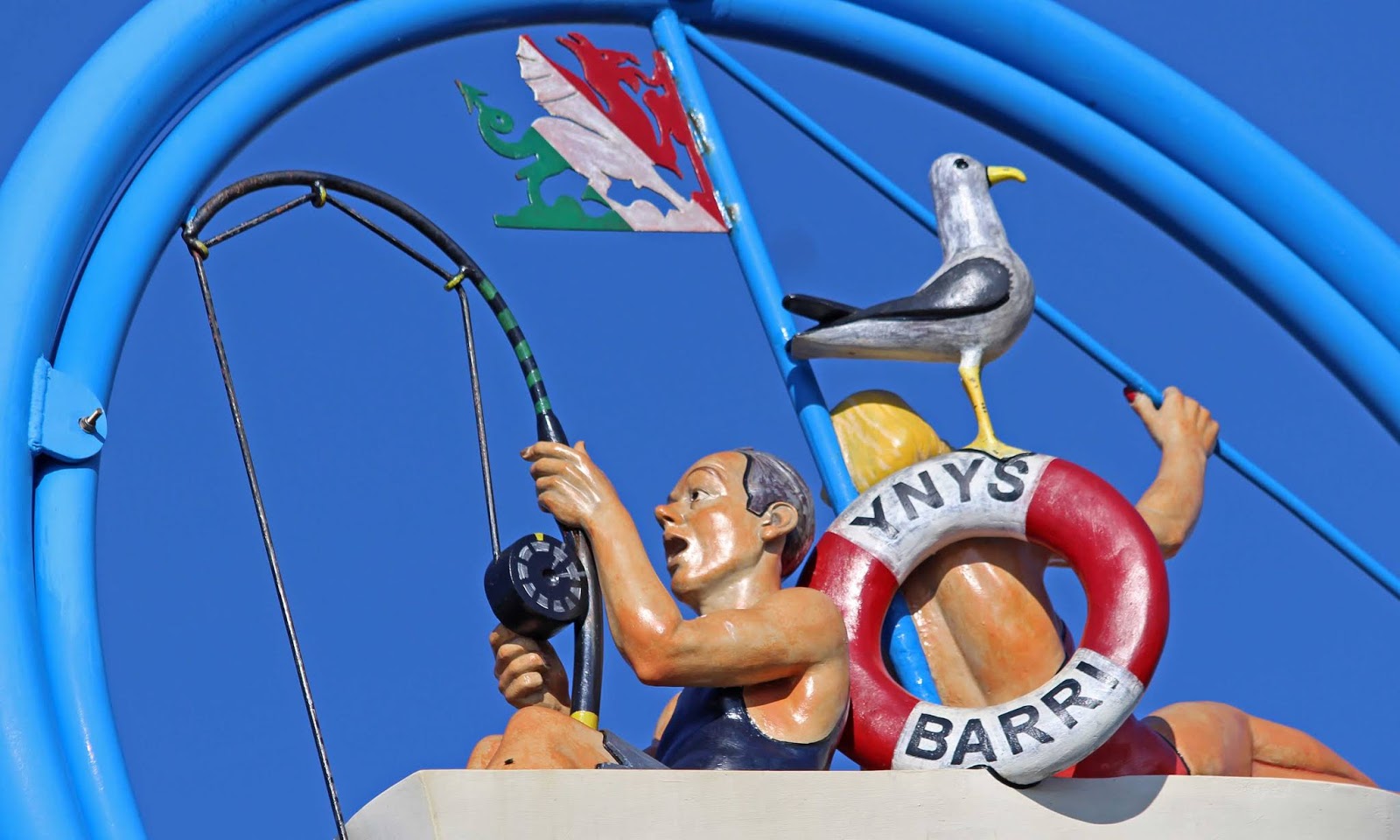 sconzani: Barry Island sign